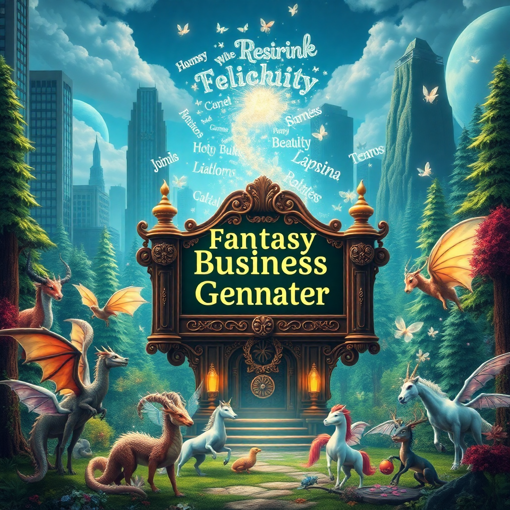 Best Fantasy Business Name Generator | Vondy