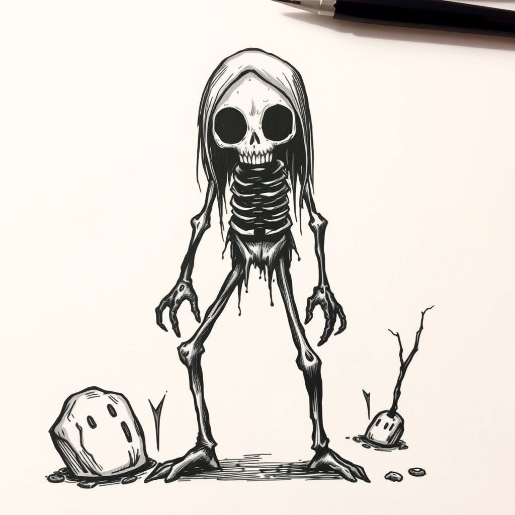 Best Easy Creepy Drawing Ideas | Vondy