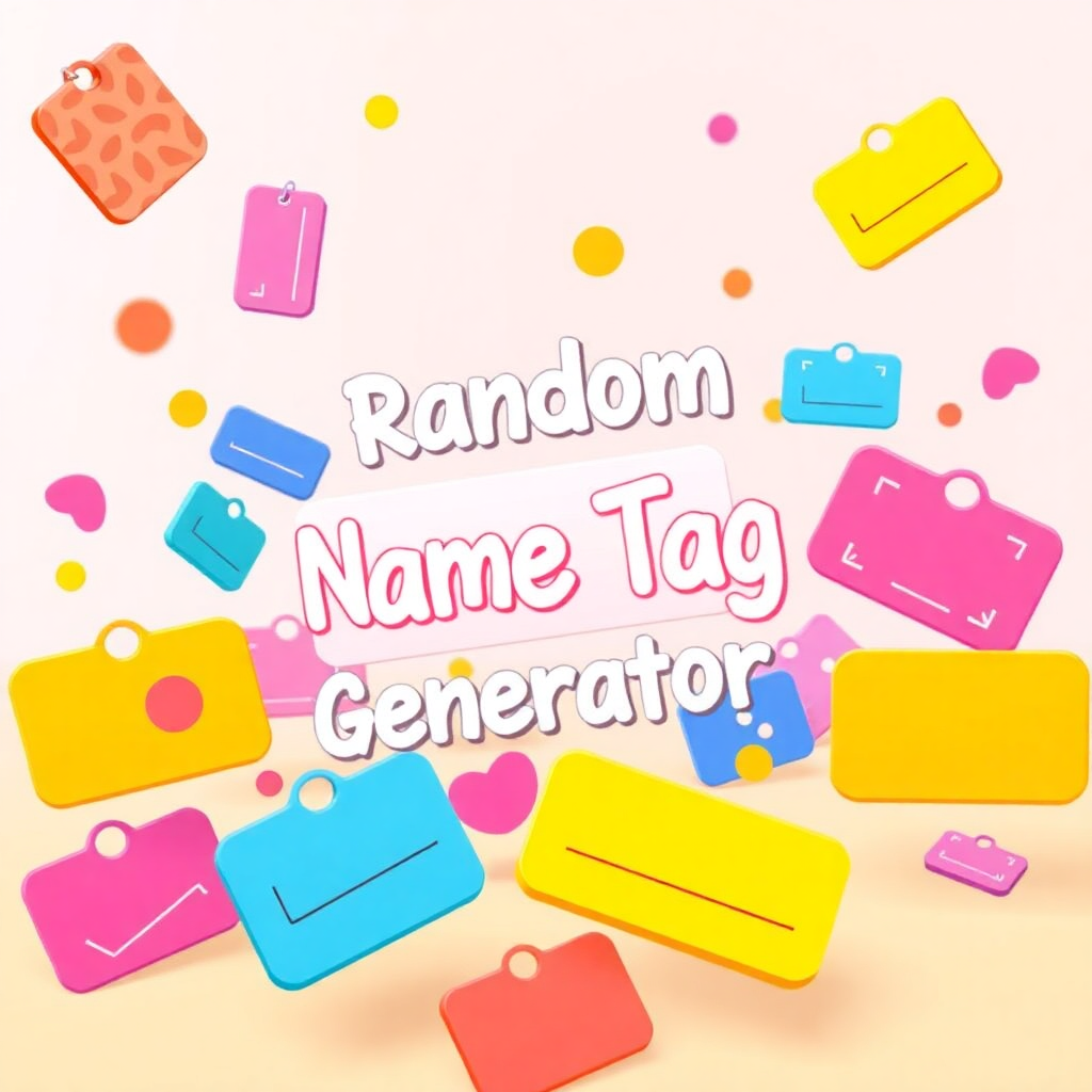 Best Random Name Tag Generator | Vondy