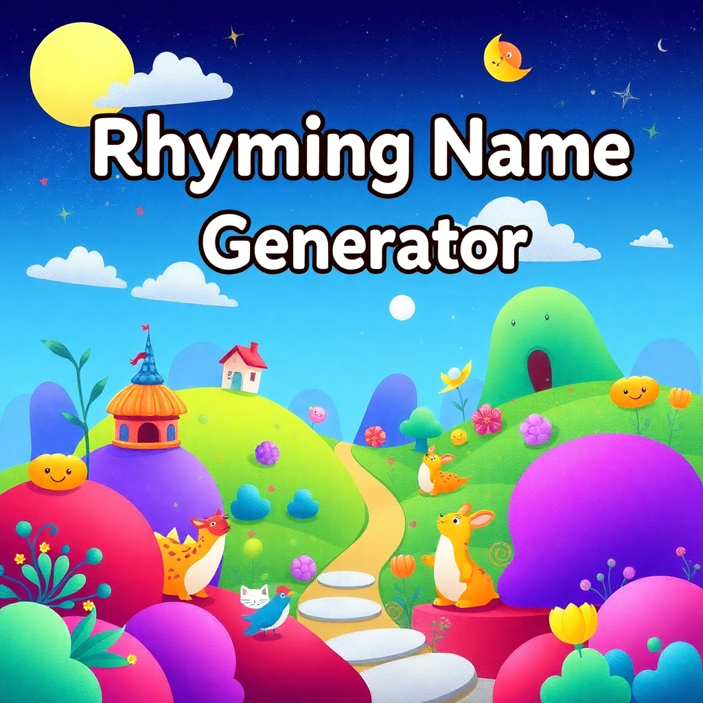 Best Rhyming Name Generator | Vondy