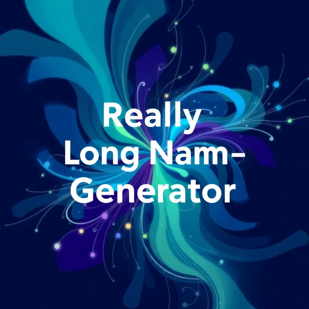 Best Really Long Name Generator | Vondy