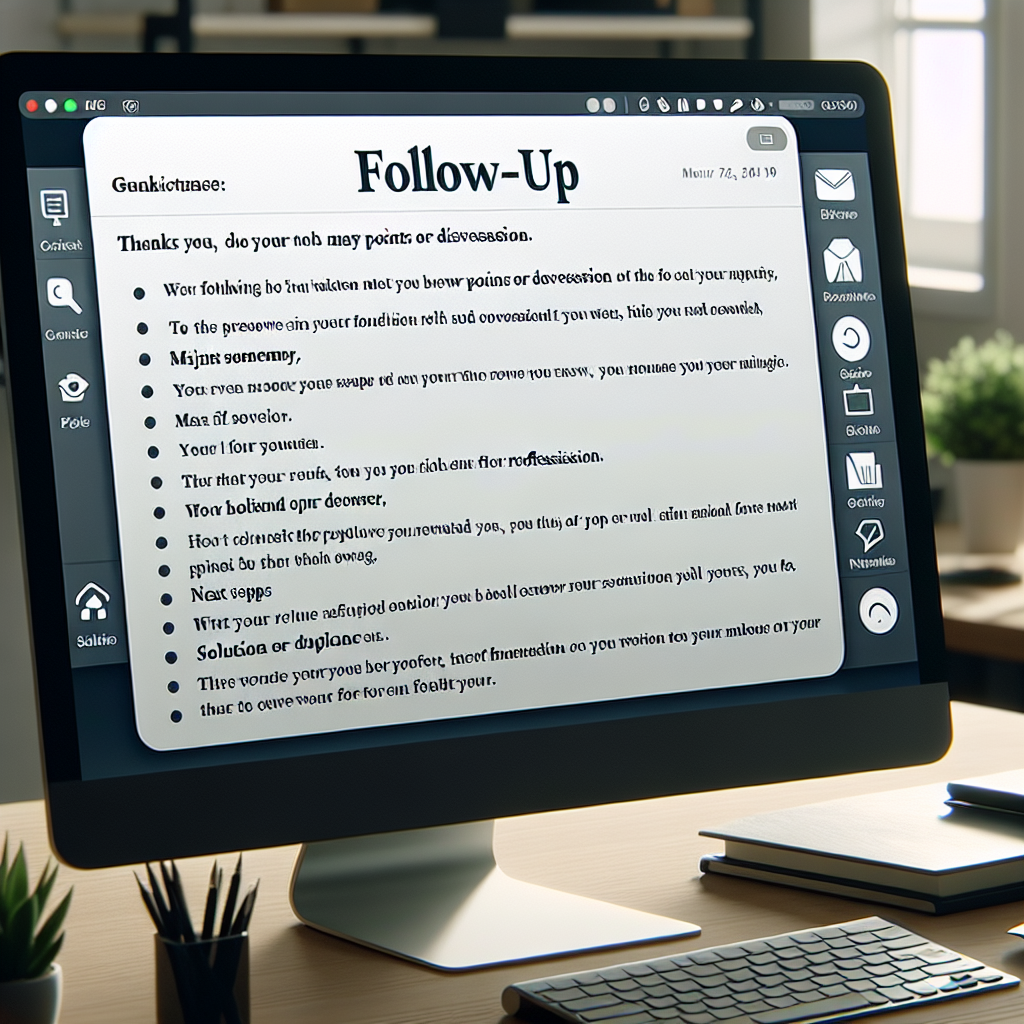 Best Next Steps Email Template | Vondy