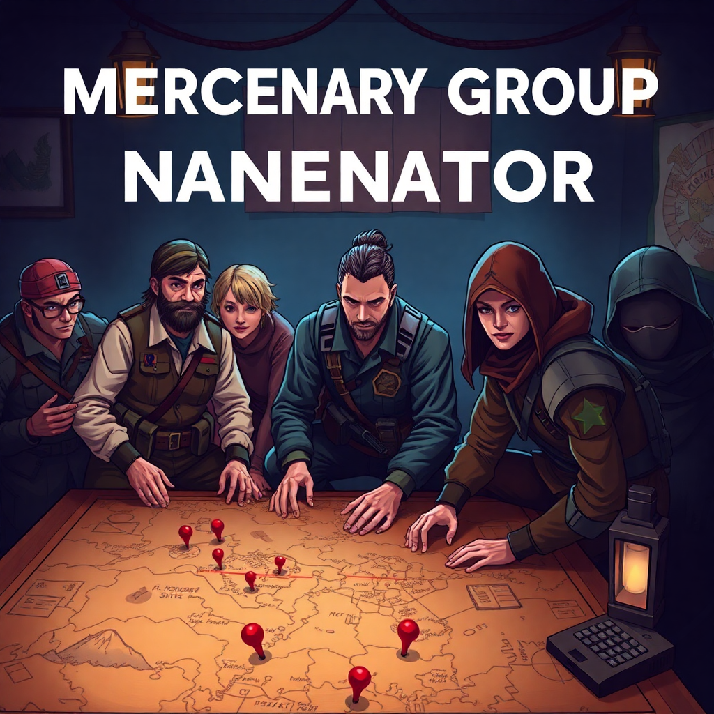 Best Mercenary Group Name Generator | Vondy