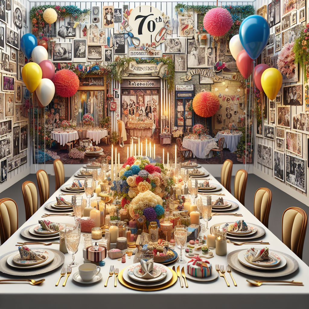 Best 70Th Birthday Party Ideas For A Woman | Vondy