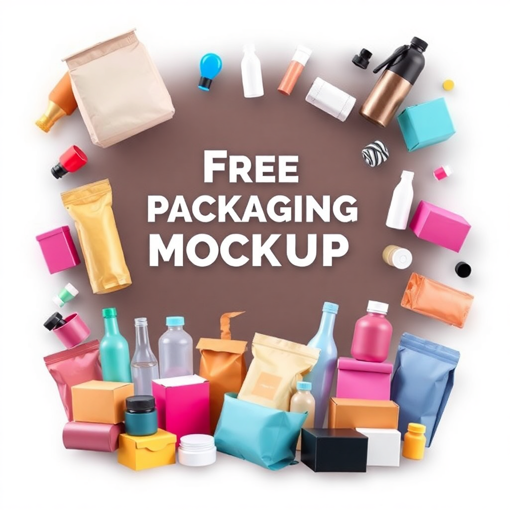 Best Free Packaging Mockup Generator | Vondy