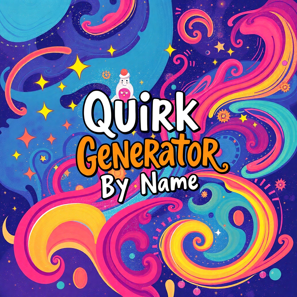 Best Quirk Generator By Name | Vondy
