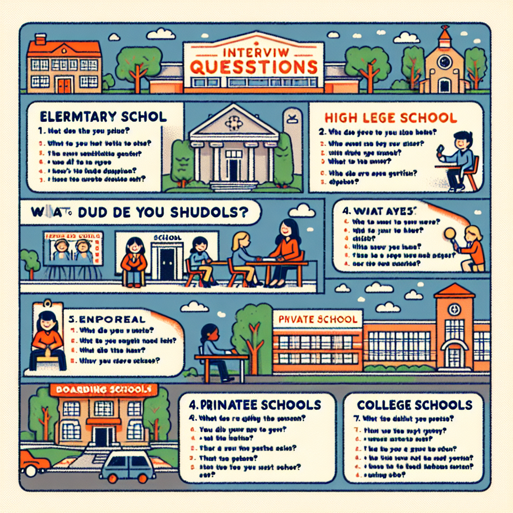 Best School Interview Question Generator | Vondy