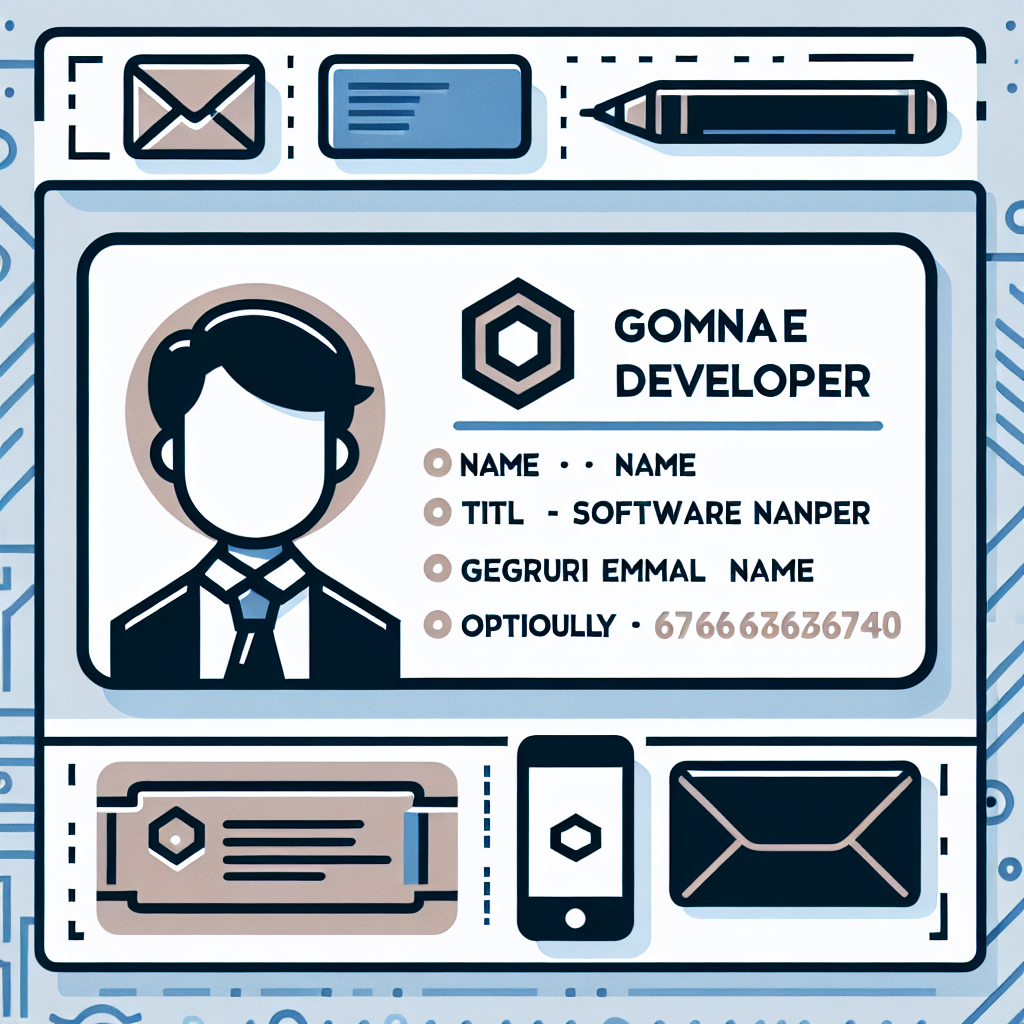 Best Work Email Signature Template | Vondy