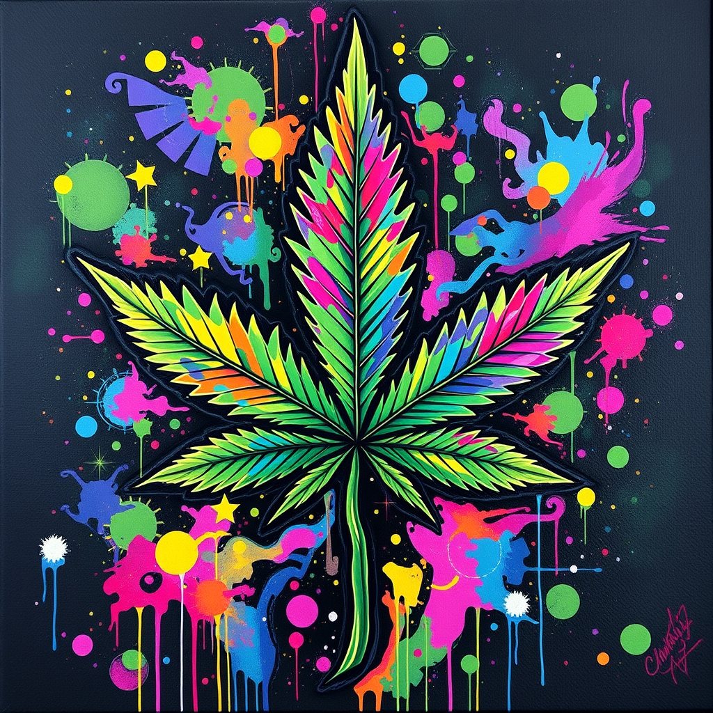 Awesome Weed Drawings
