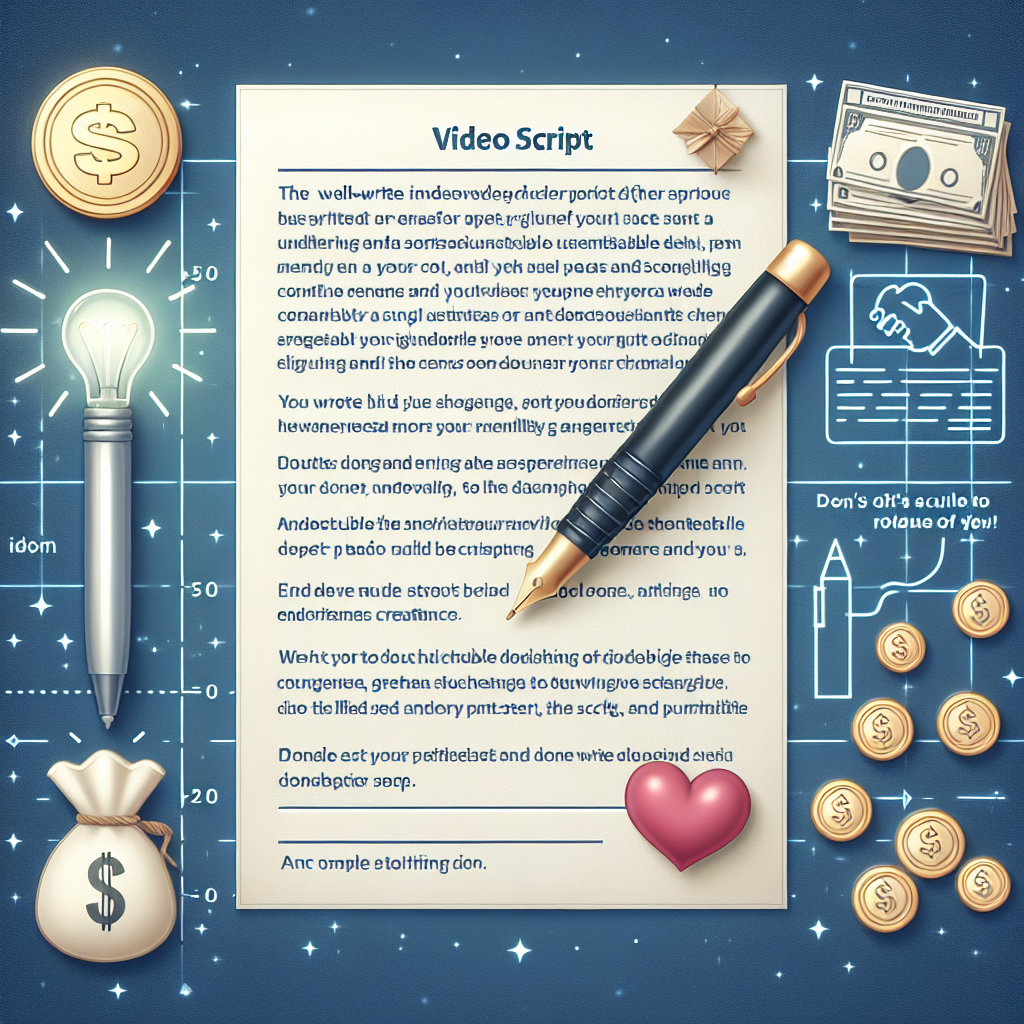 Best Fundraising Video Script Generator | Vondy