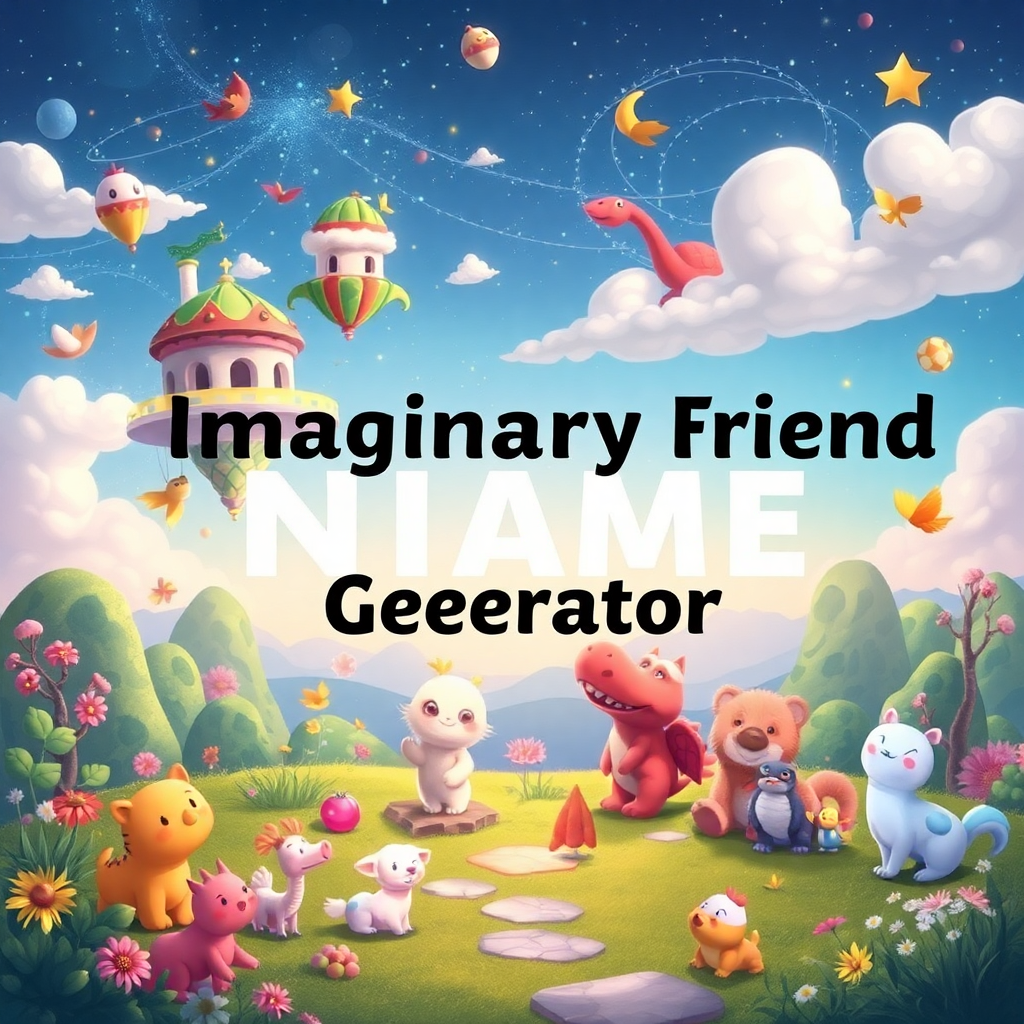 Best Imaginary Friend Name Generator | Vondy