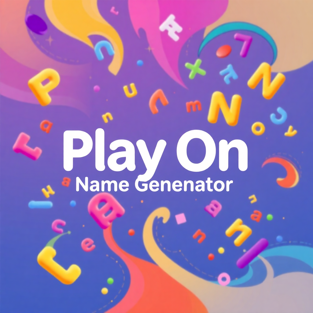 Best Play On Name Generator | Vondy