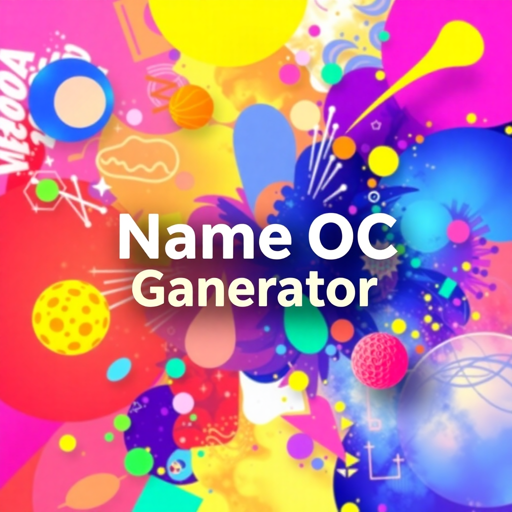 Best Name Oc Generator | Vondy