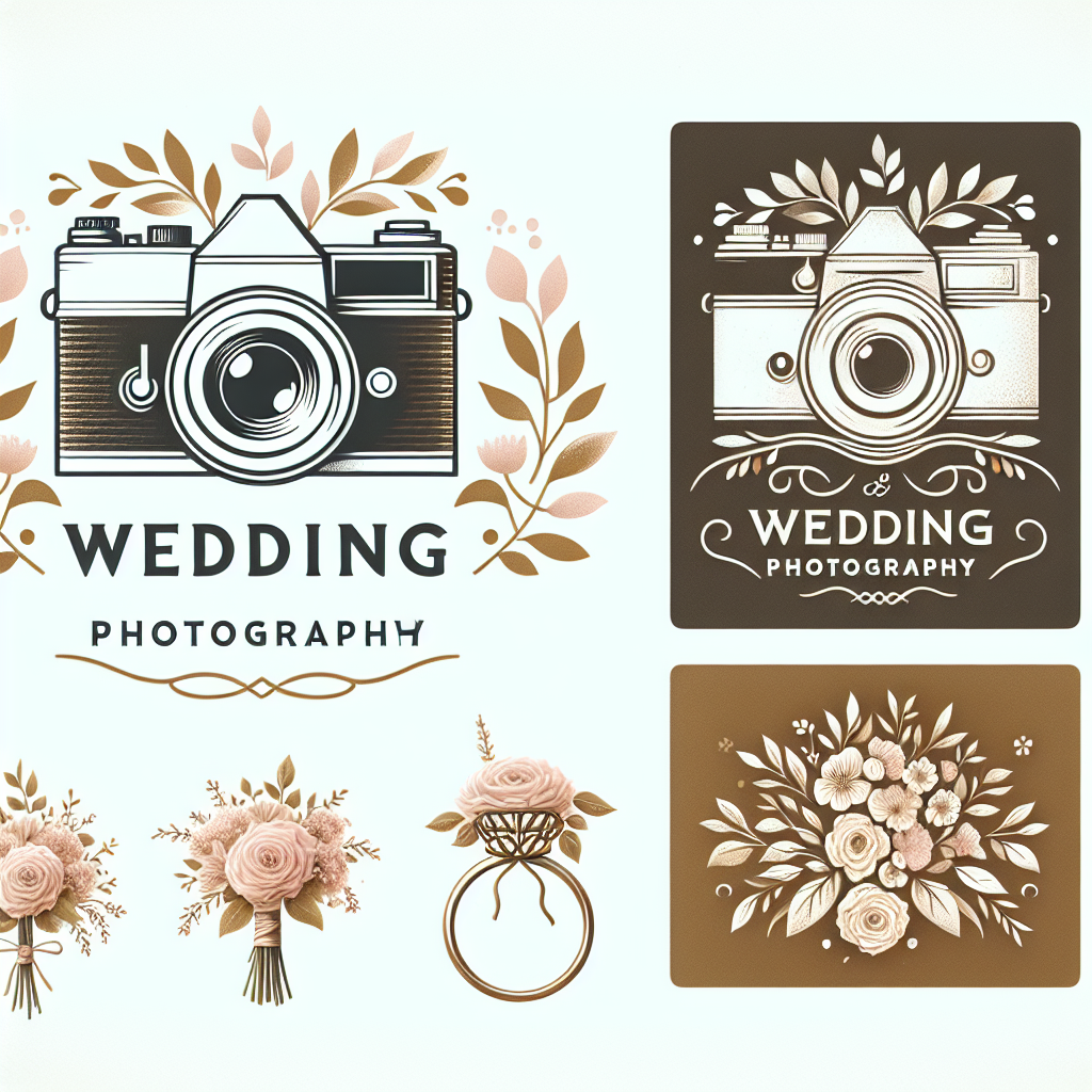Best Wedding Photographer Logo Ideas | Vondy