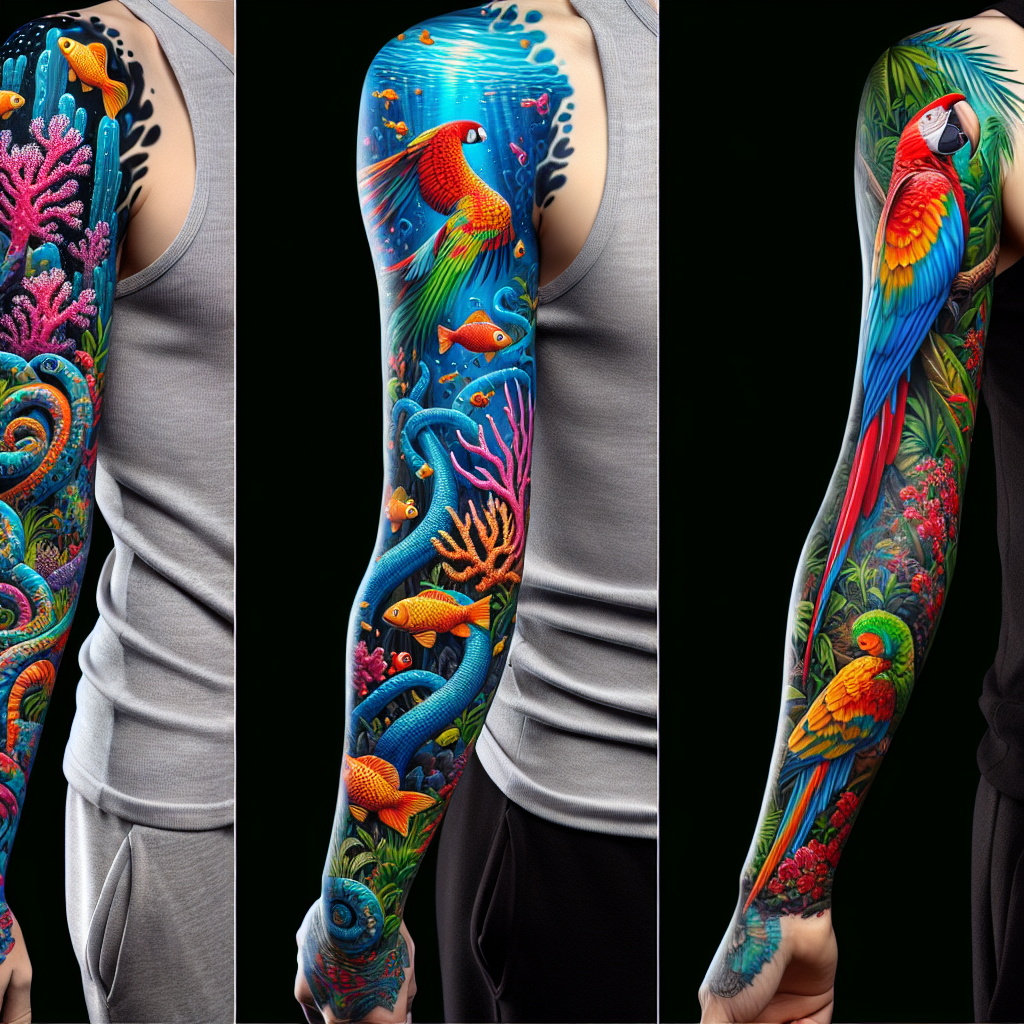 Best Color Tattoo Sleeve Ideas | Vondy