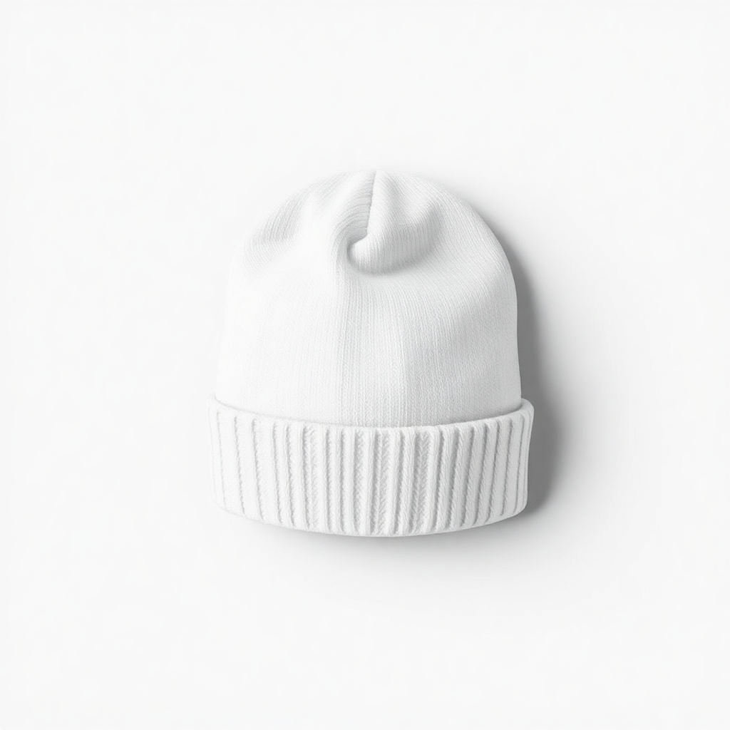 Best White Beanie Mockup | Vondy