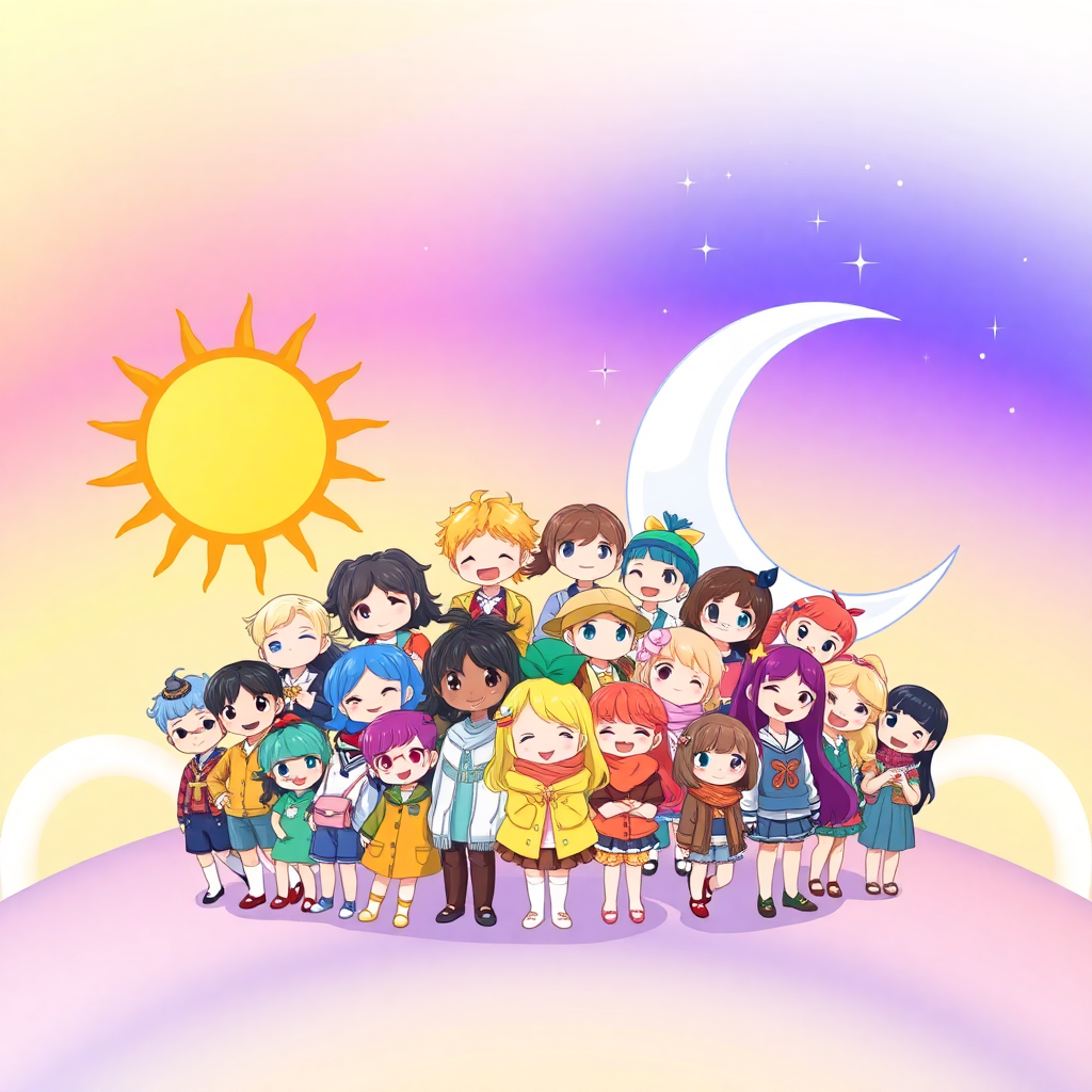 Best Sun And Moon Show Oc Maker Picrew | Vondy