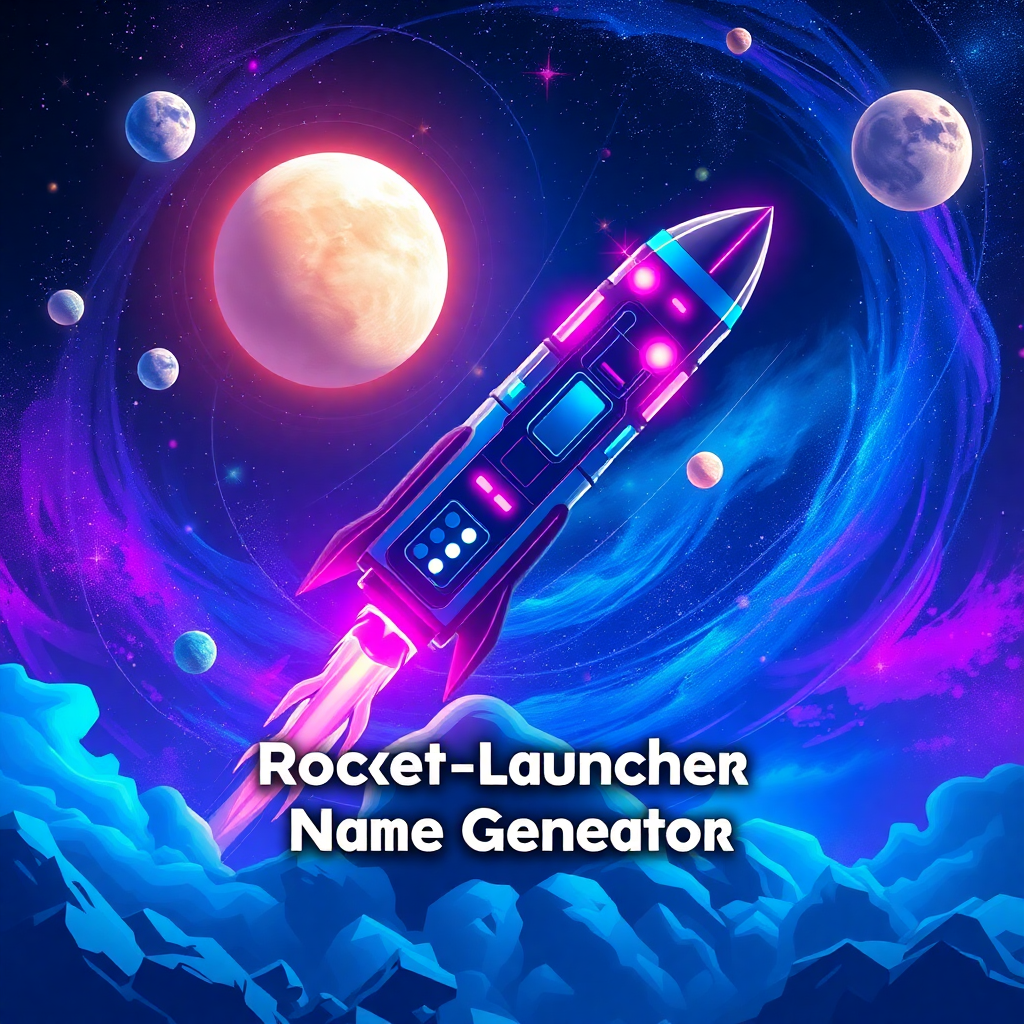 Best Rocket Launcher Name Generator | Vondy