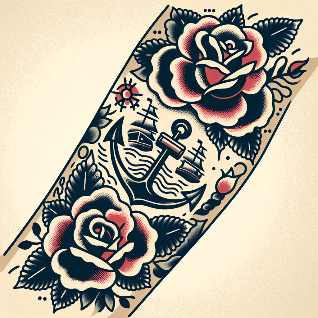 Best American Traditional Arm Tattoo Generator | Vondy