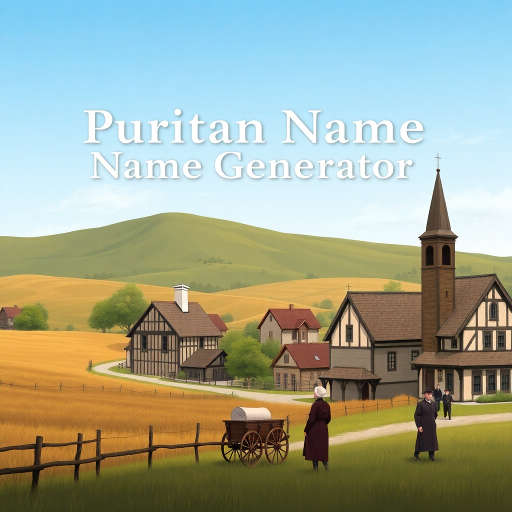 Best Puritan Name Generator | Vondy