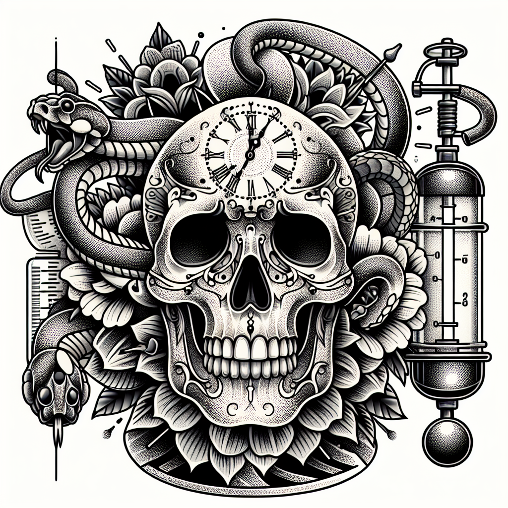 Best Realism Skull Tattoo Generator | Vondy