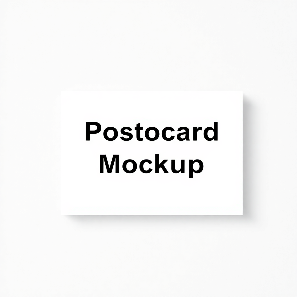 Best Horizontal Postcard Mockup | Vondy