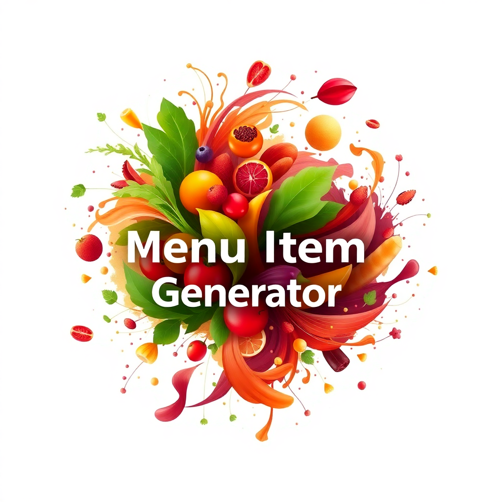 Best Menu Item Name Generator | Vondy