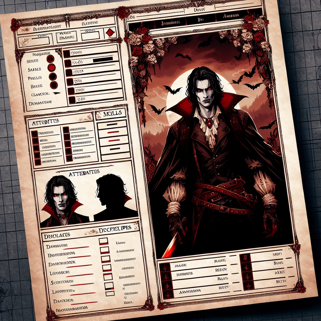 Best Vampire Game Character Generator | Vondy
