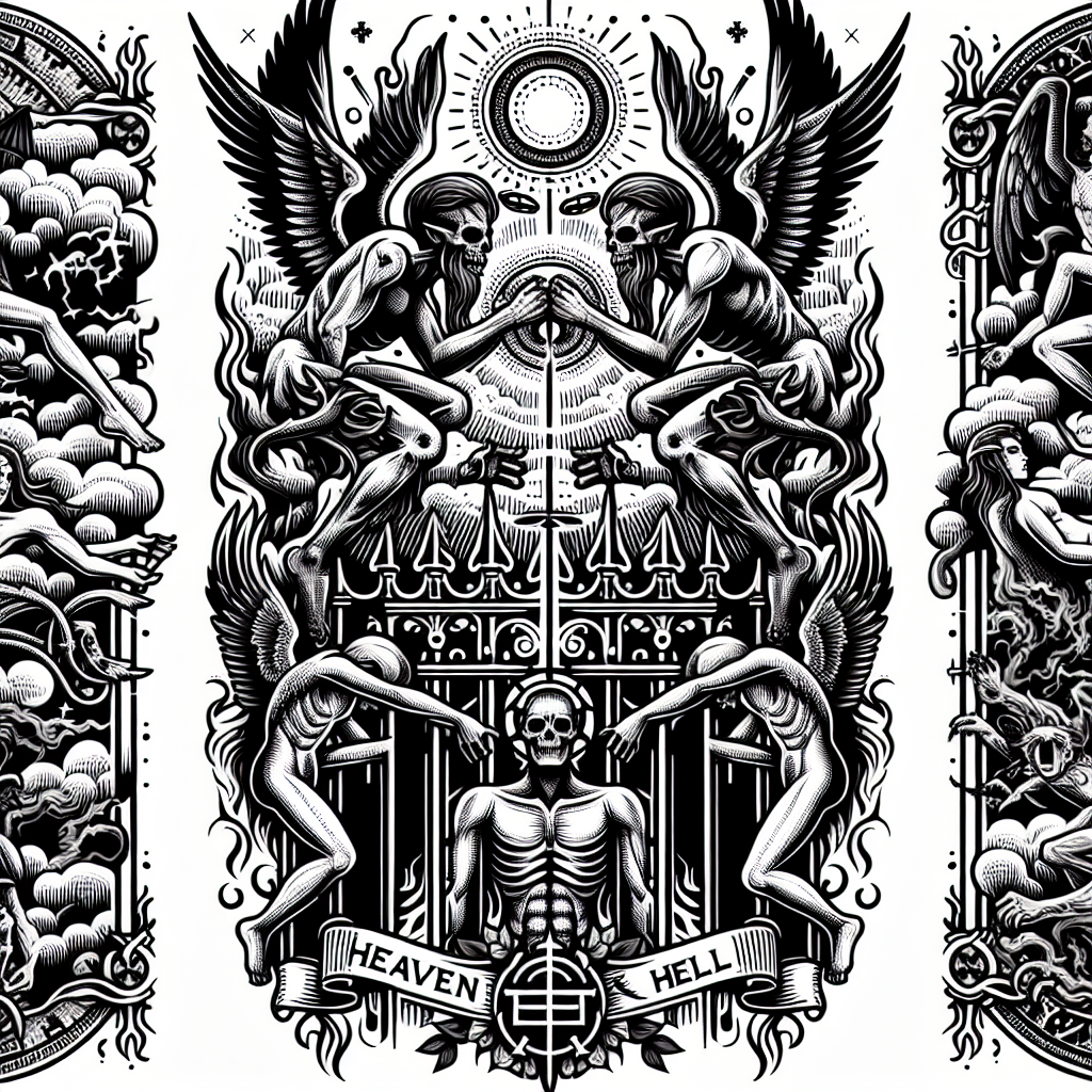 Best Heaven And Hell Tattoo Ideas | Vondy
