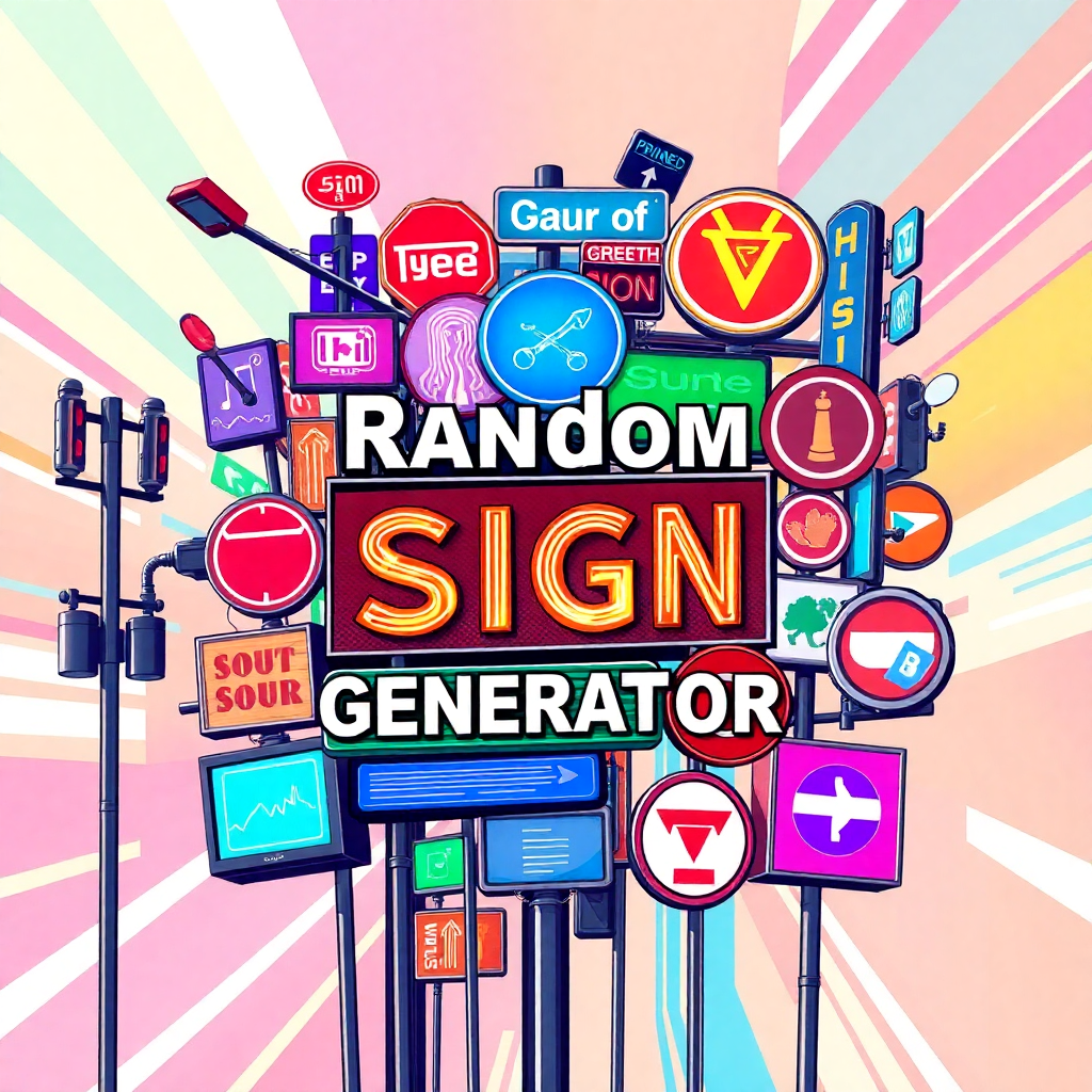 Best Random Sign Generator | Vondy