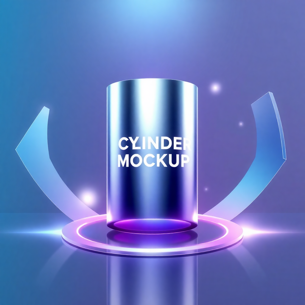 Best Cylinder Mockup | Vondy