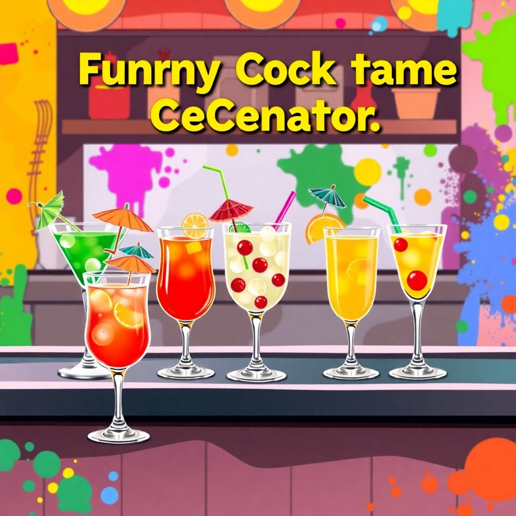 Best Funny Cocktail Name Generator | Vondy