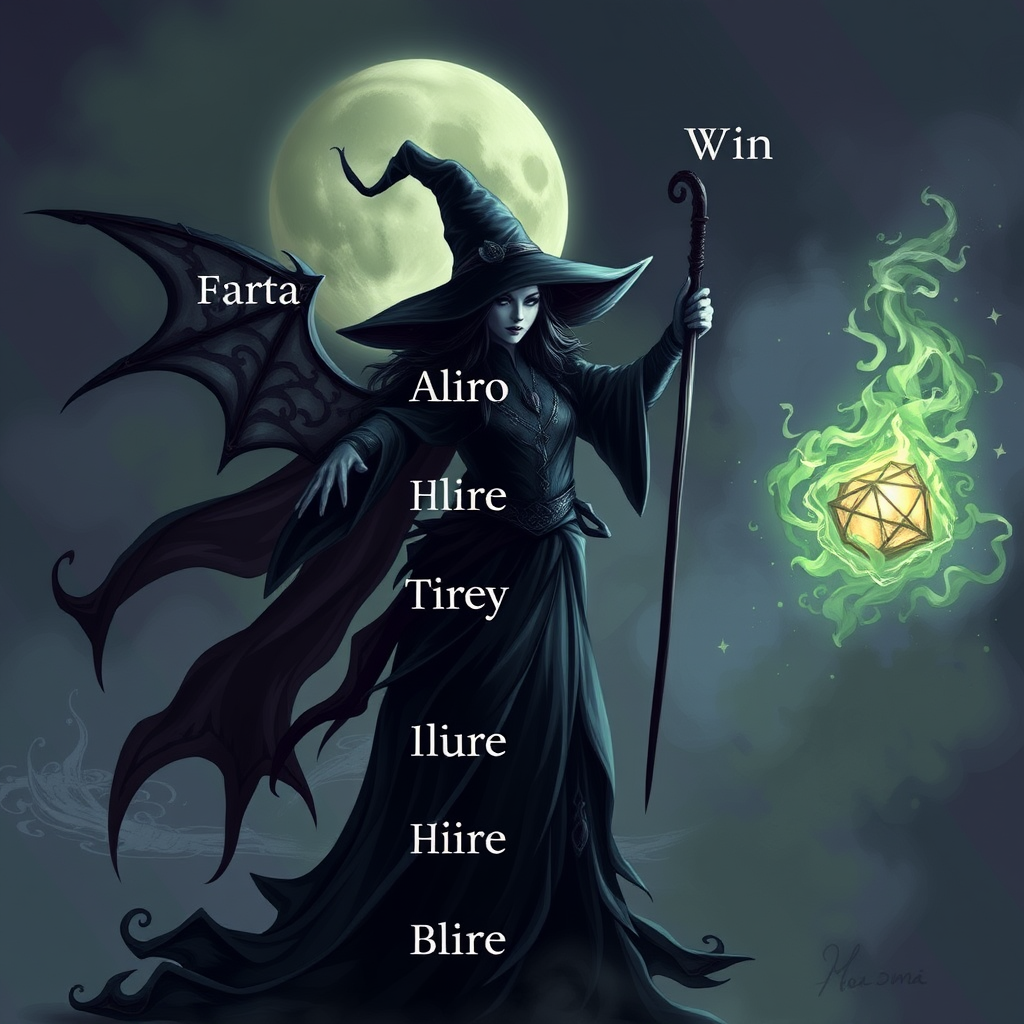 Best Sorceress Name Generator | Vondy