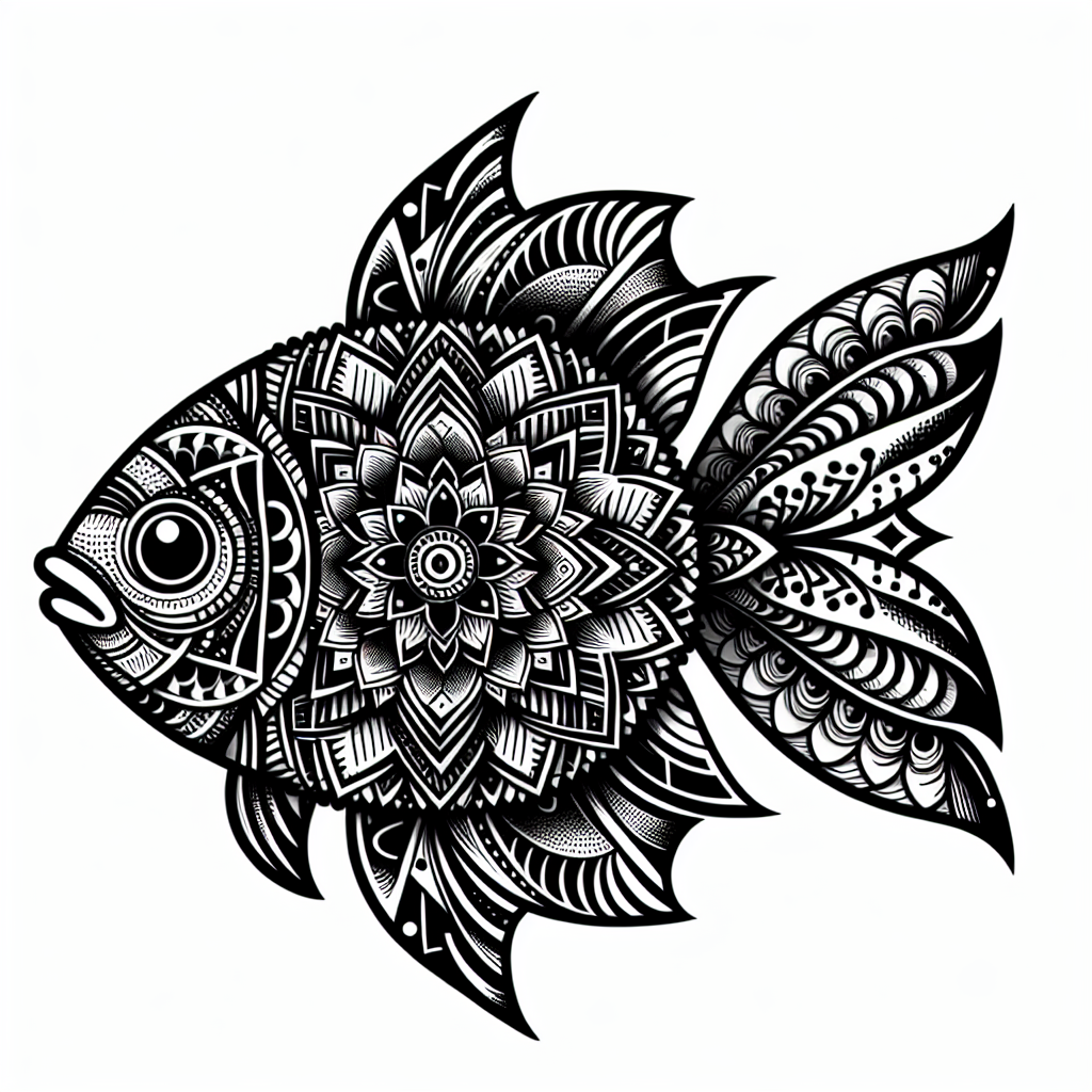 Best Mandala Fish Tattoo Generator | Vondy