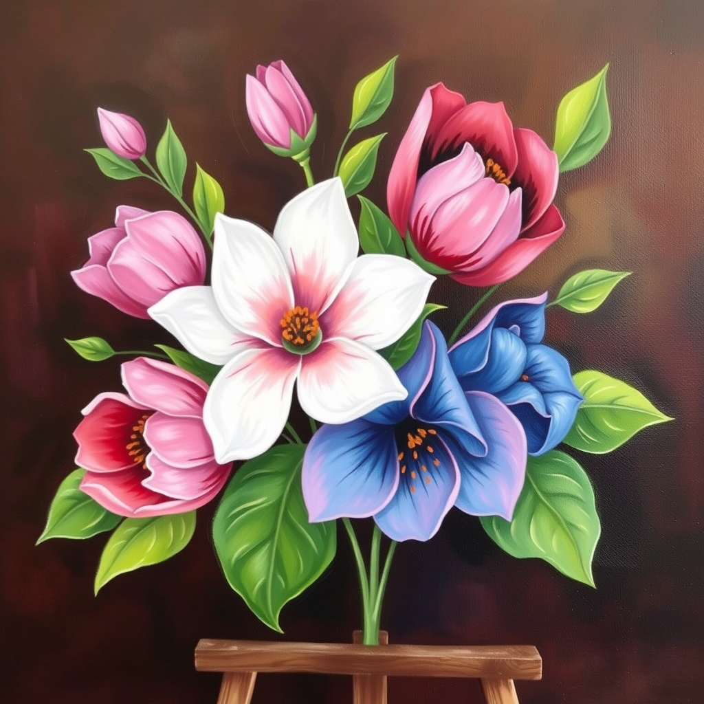 Best Easy Floral Painting Ideas | Vondy