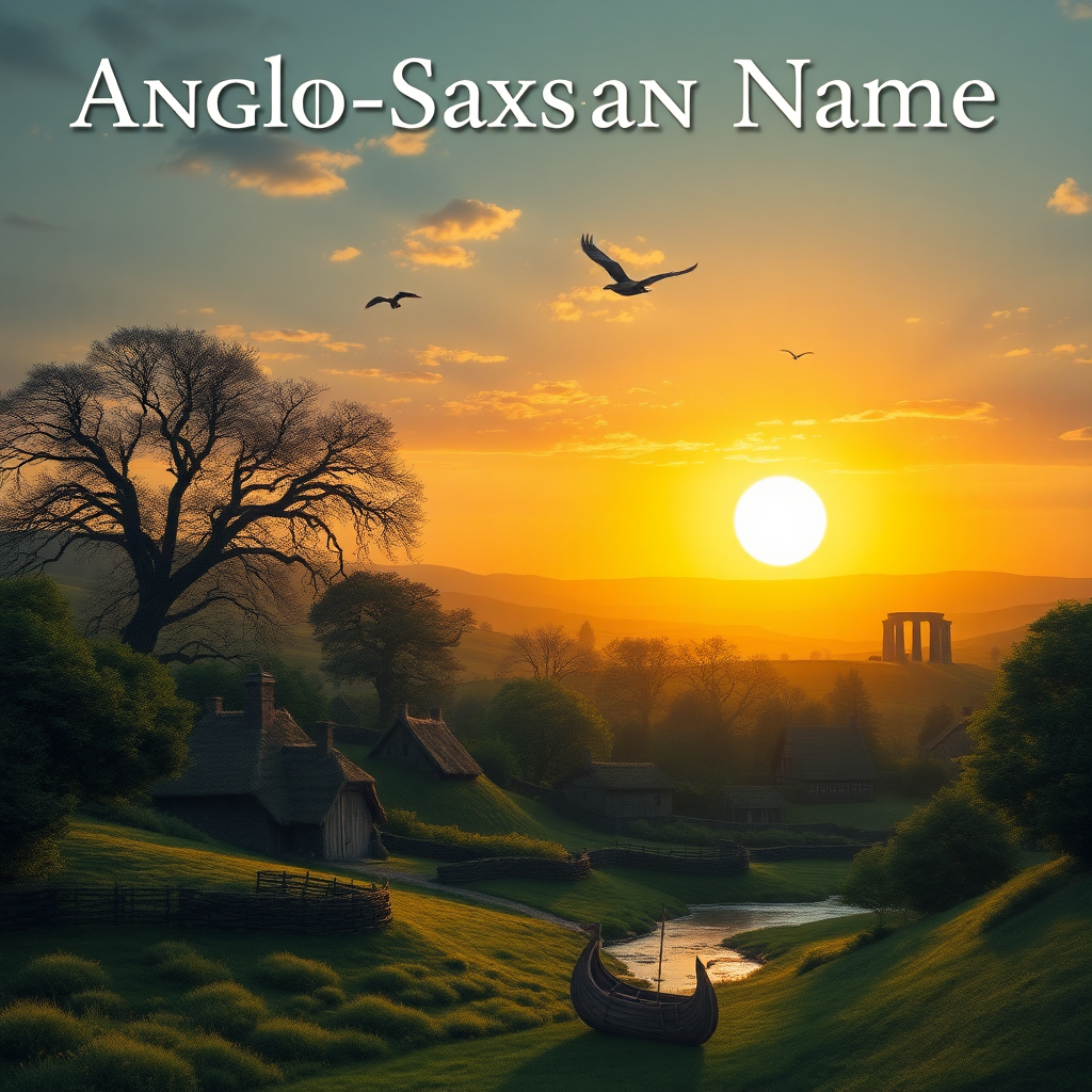 Best Anglo-Saxon Name Generator | Vondy
