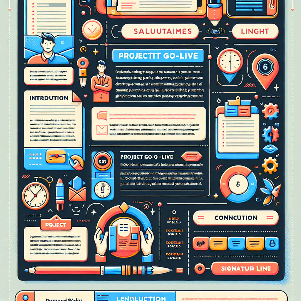 Best Project Go Live Announcement Email Template | Vondy