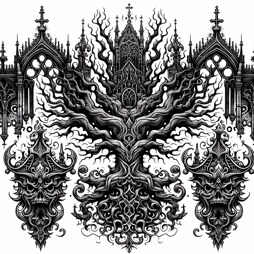 Best Gothic Tree Tattoo Generator | Vondy