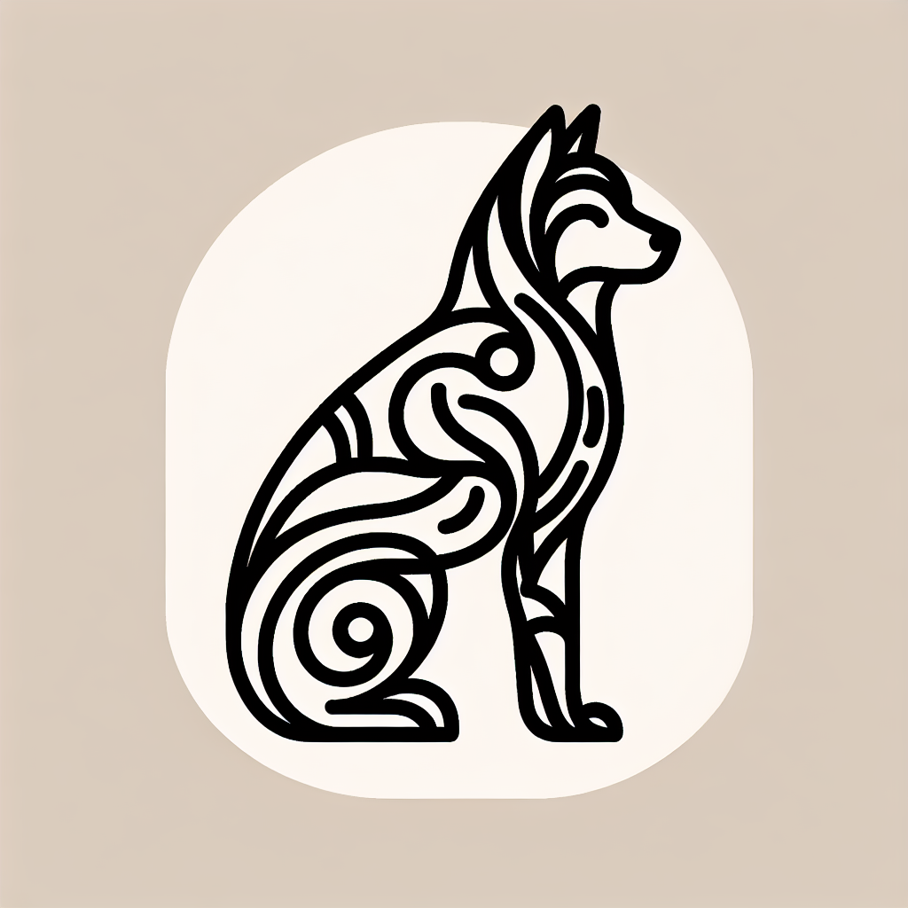 Best Abstract Dog Tattoo Generator | Vondy