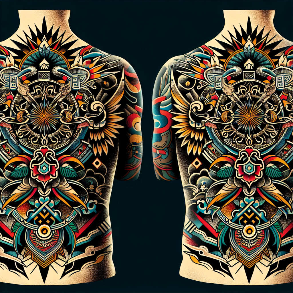 Best American Traditional Back Tattoo Generator | Vondy