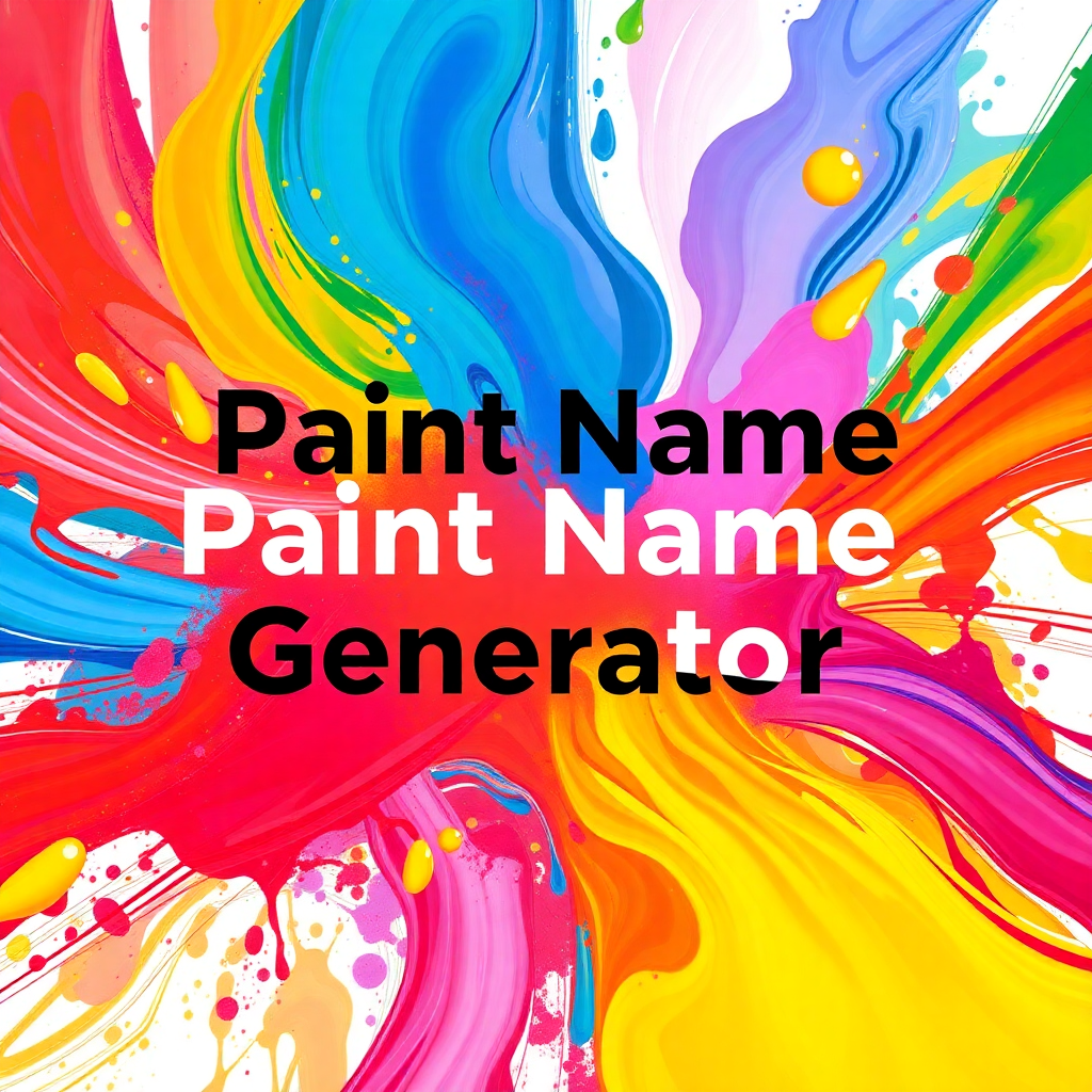 Best Paint Name Generator | Vondy