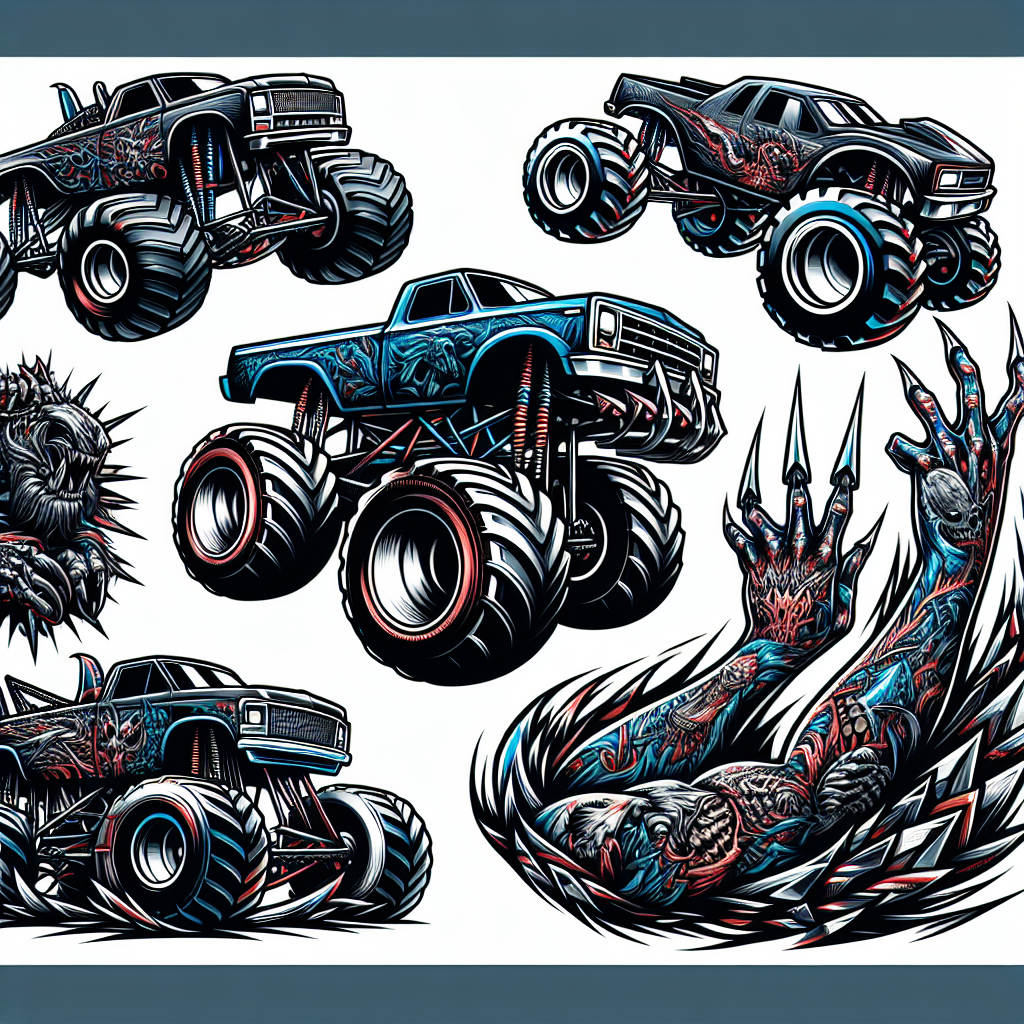 Monster Jam Tattoos