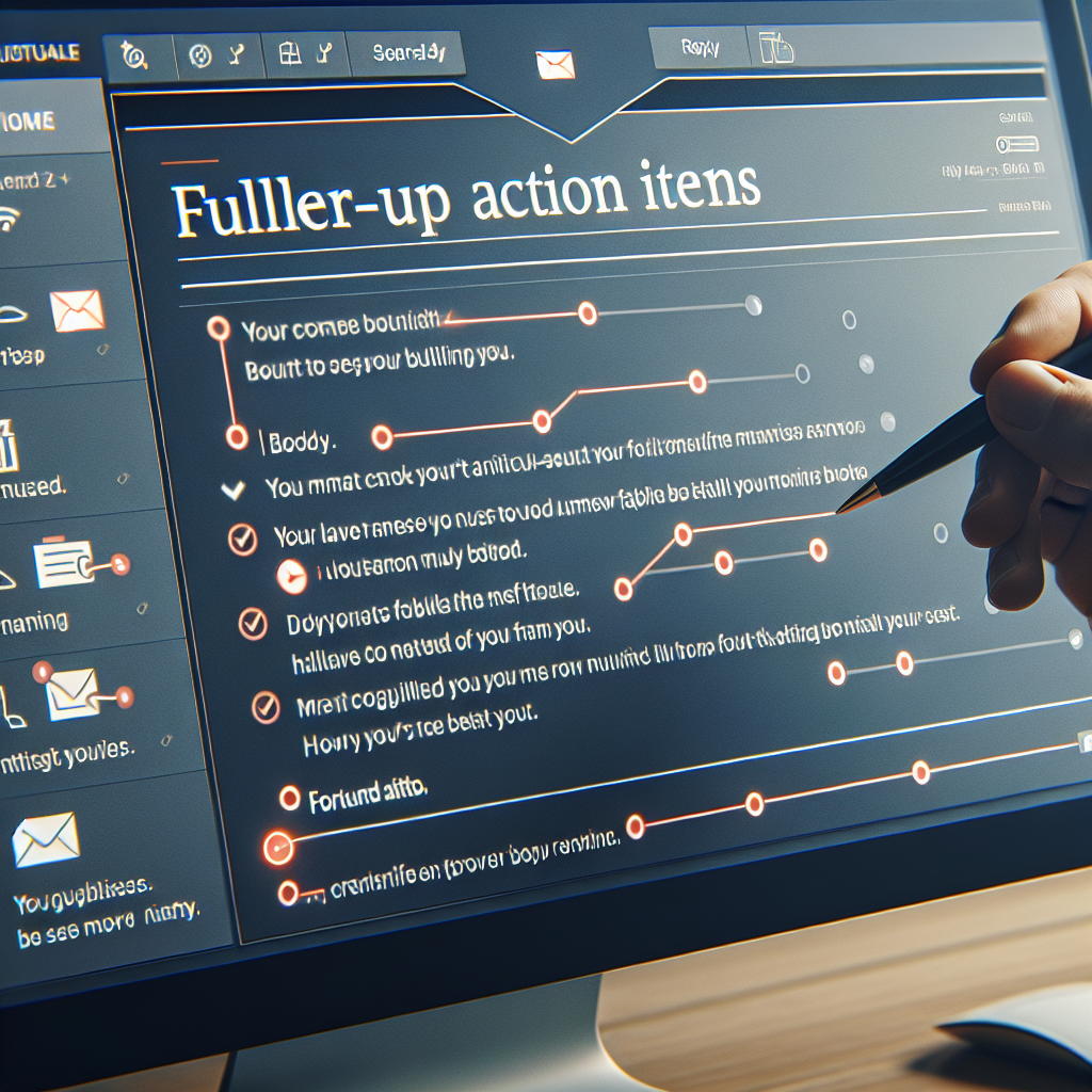 Best Action Items Email Generator | Vondy