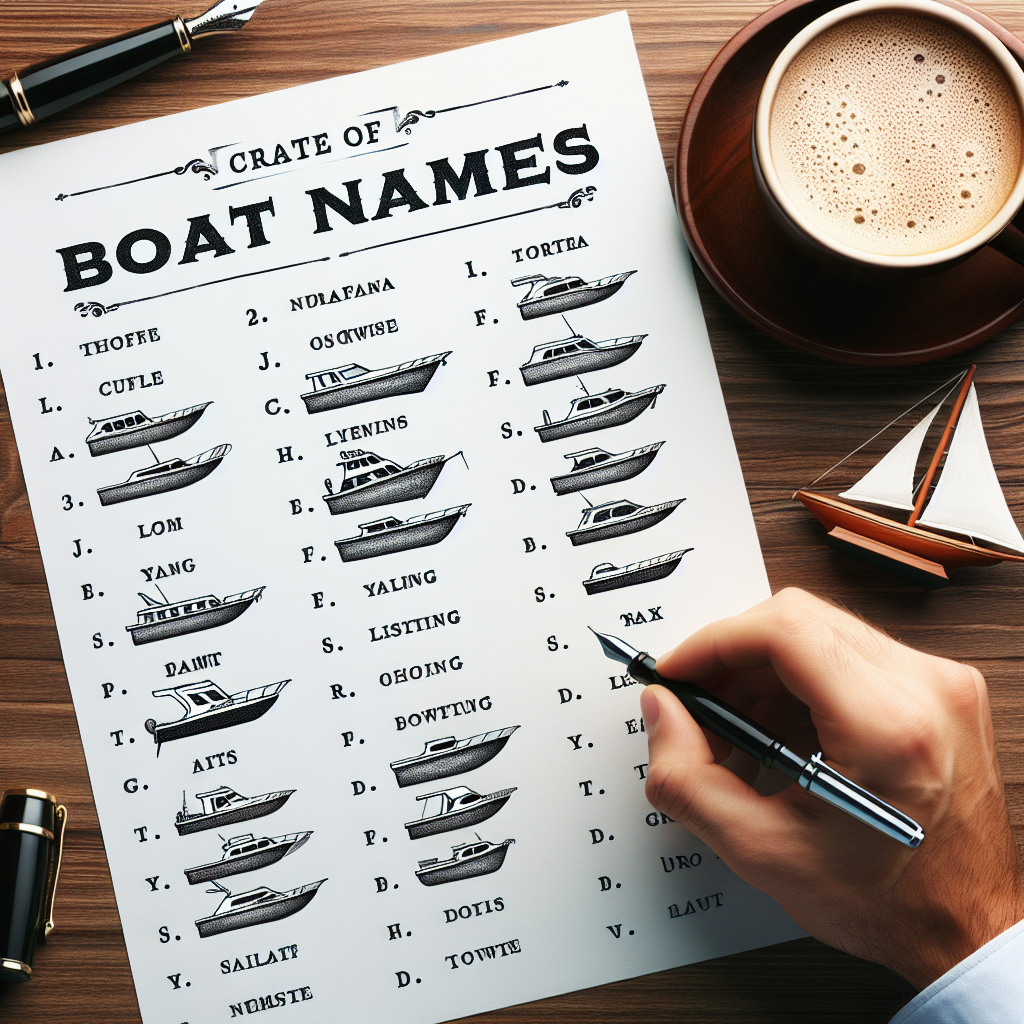 Best Boat Name Generator | Vondy