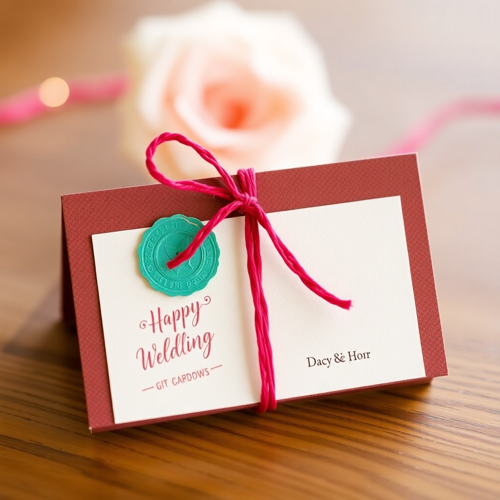 Best Gift Card Ideas For Wedding | Vondy