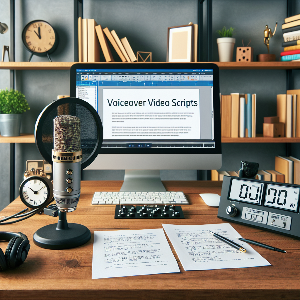 Best Voice Over Video Script Generator | Vondy