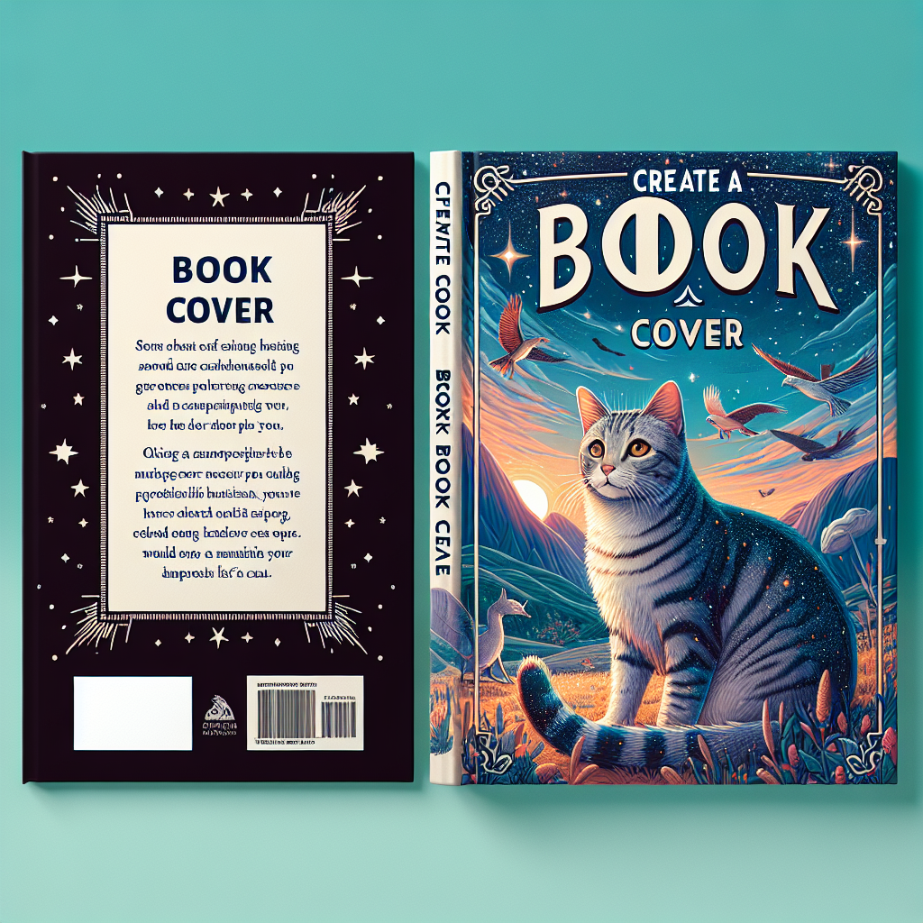 Best Cats Book Cover Generator | Vondy