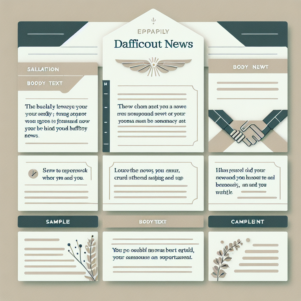 Best Bad News Email Template | Vondy