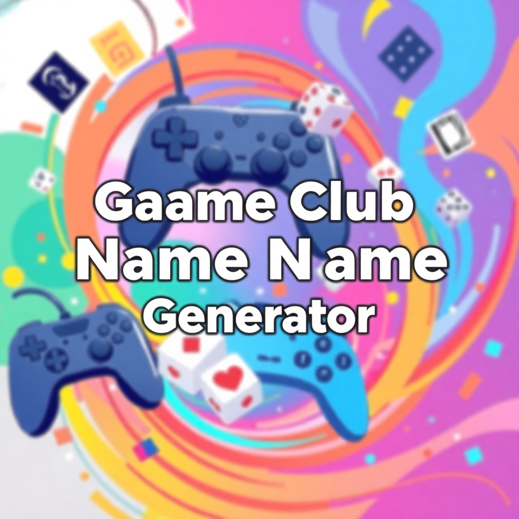 Best Game Club Name Generator | Vondy