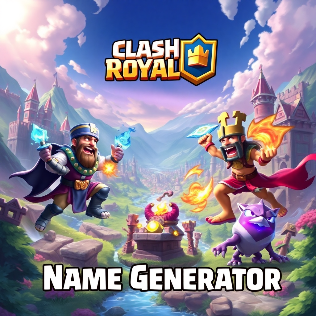 Best Clash Royale Name Generator | Vondy